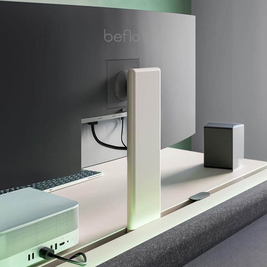 Home Office Desk Accessories | Cable Management & Ergonomic Setup | Beflo