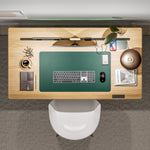 Moss - Green Deskmat | Waterproof Vegan Computer Desk Mat | Beflo – beflo