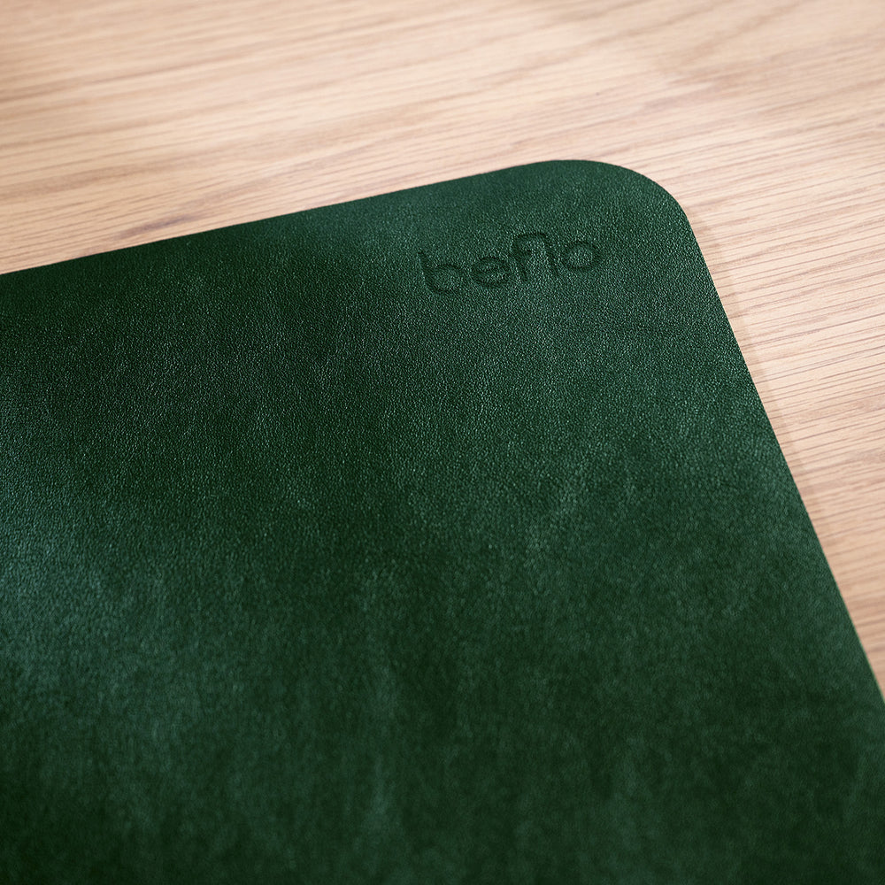Moss - Green Deskmat | Waterproof Vegan Computer Desk Mat | Beflo