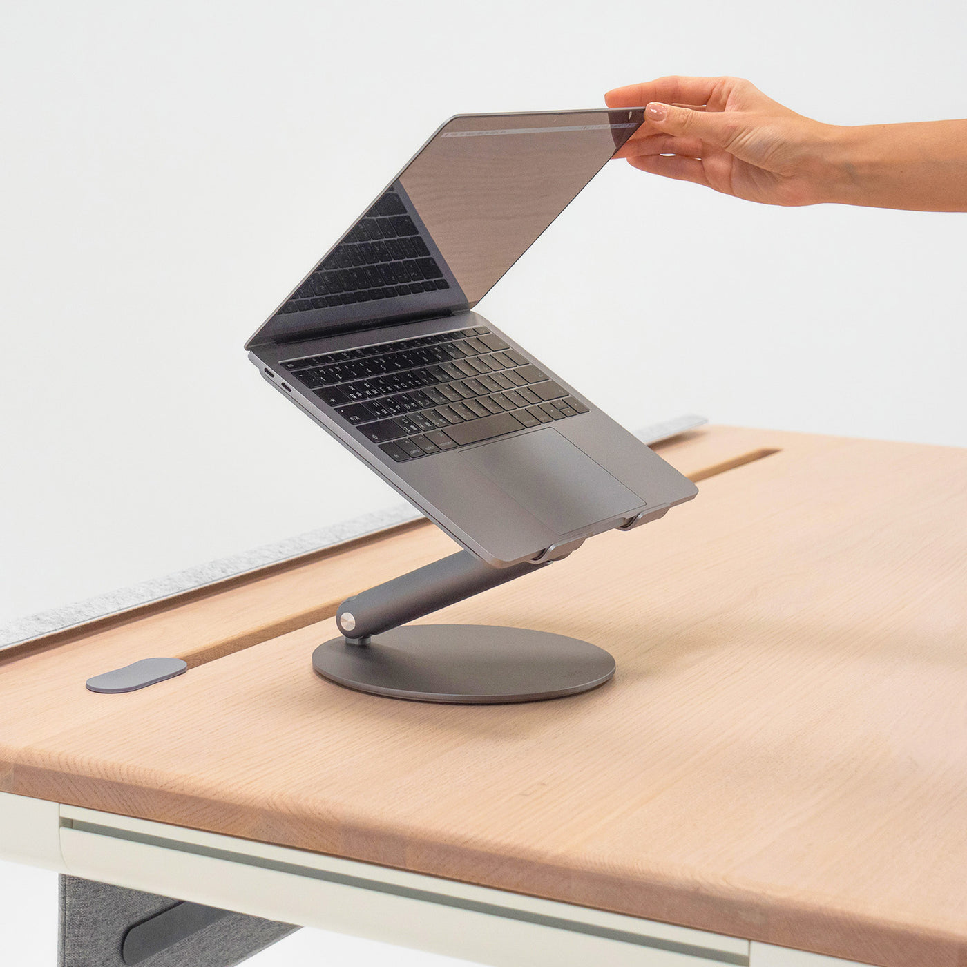 Slant - Angled Laptop Stand for Desk (Foldable) | Beflo