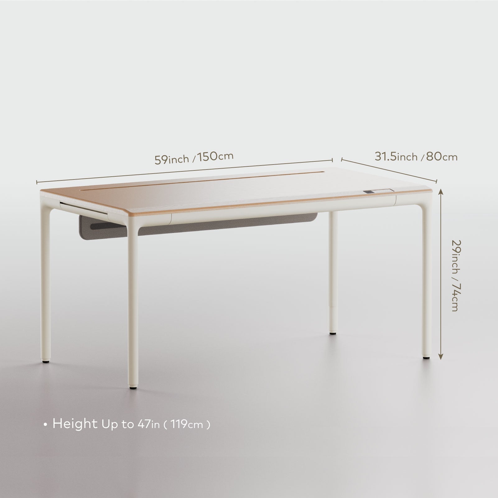 Tenon Smart Height Adjustable Standing Desk for Your Home Office | Beflo